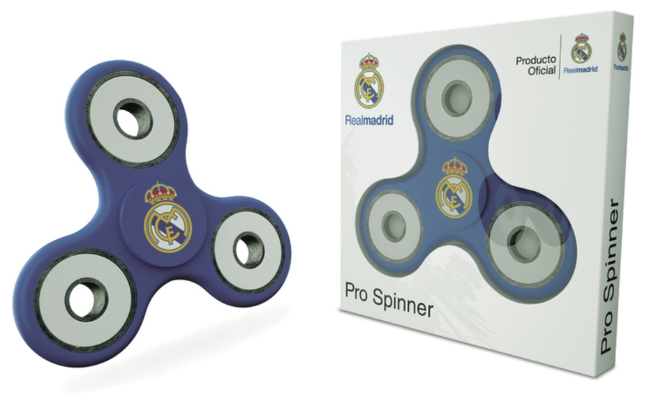 ADC Blackfire Entertainment Hand Fidget Spinner Real Madrid - e-shop ...
