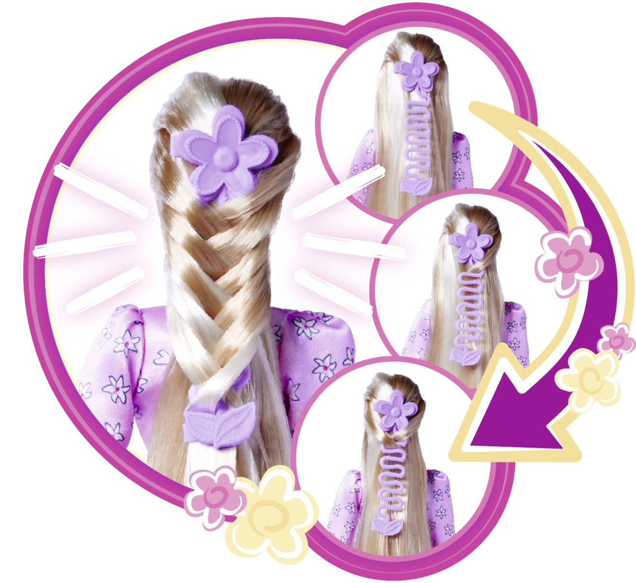 Simba Panenka Steffi Flower Hair