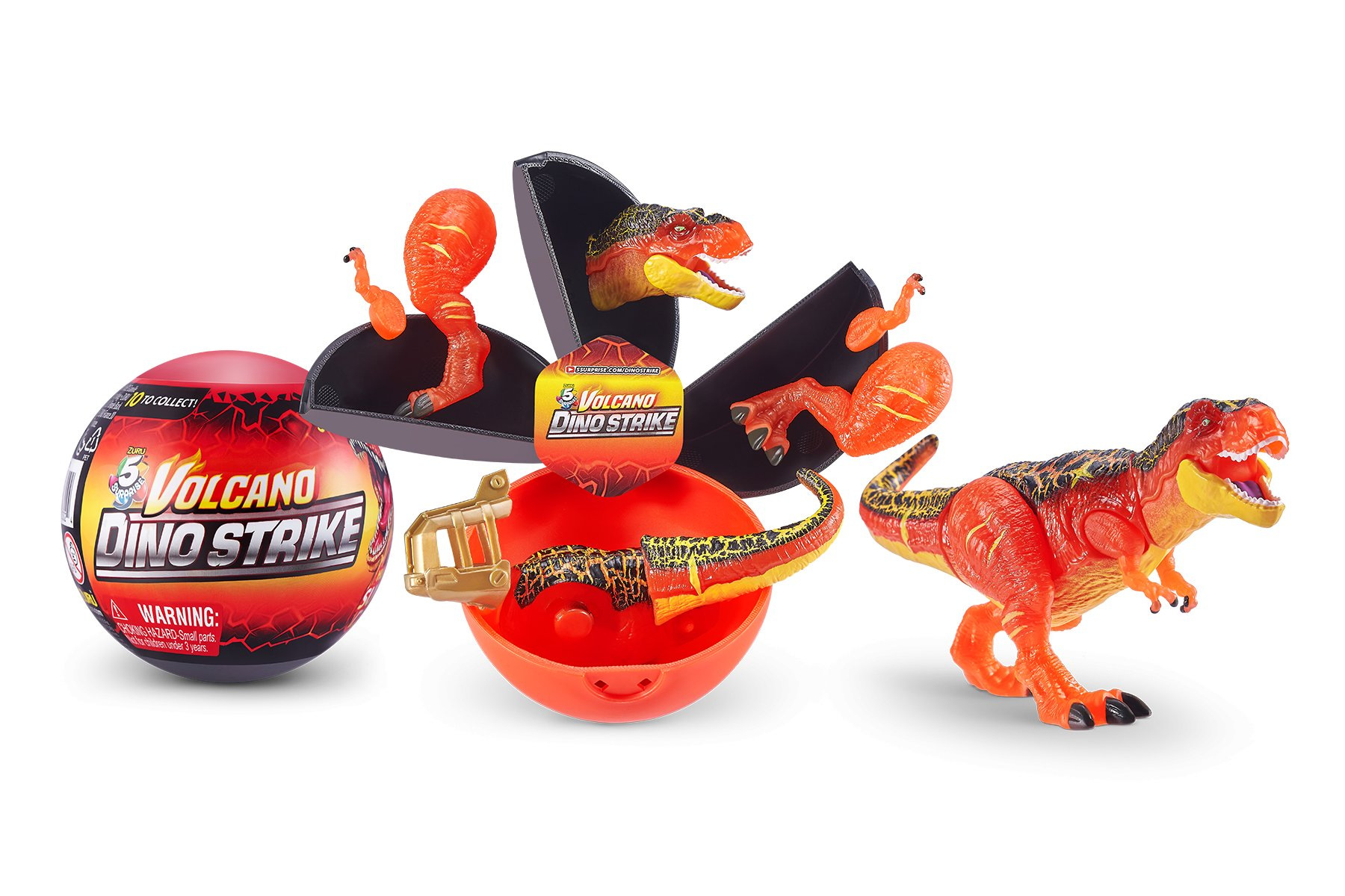Zuru 5 Surprise: Dino Strike - Volcano
