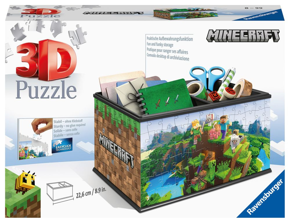 Ravensburger Minecraft úložný box 216 kusov - toysshop.cz
