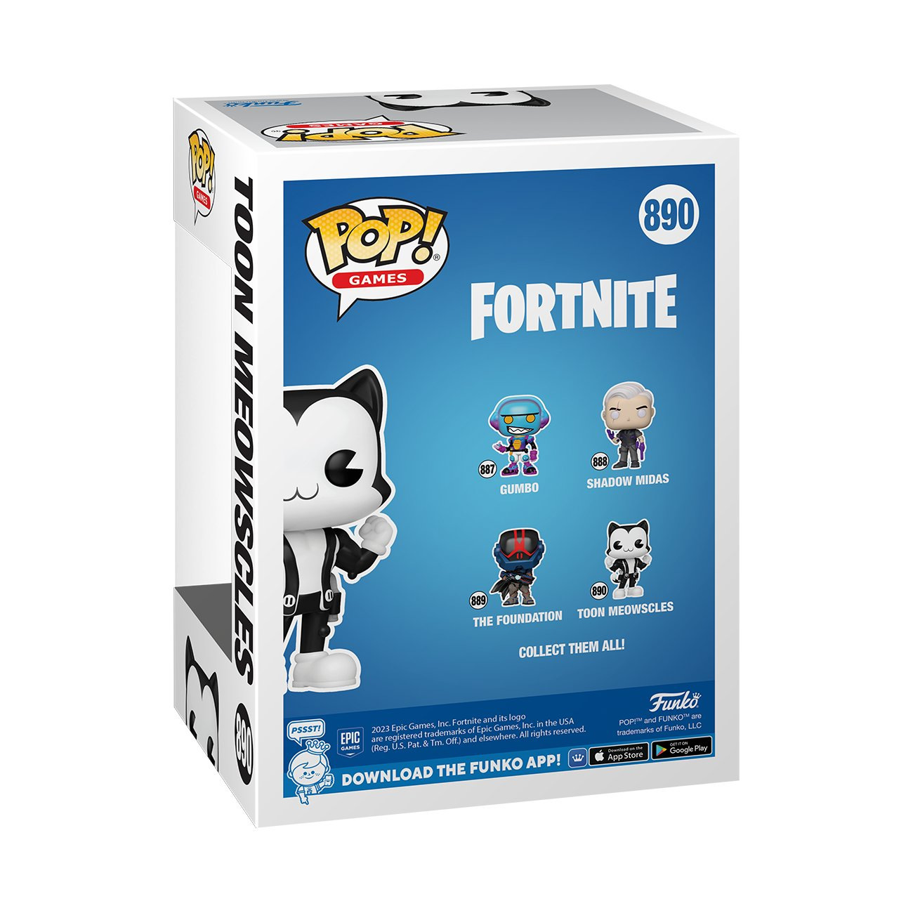 Funko POP Games: Fortnite- Toon Meowscles