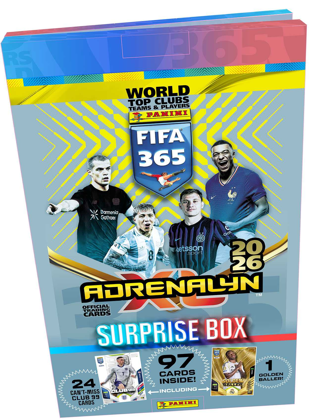 PANINI FIFA 365 2025/2026 - ADRENALYN karty - adventní kalendář
