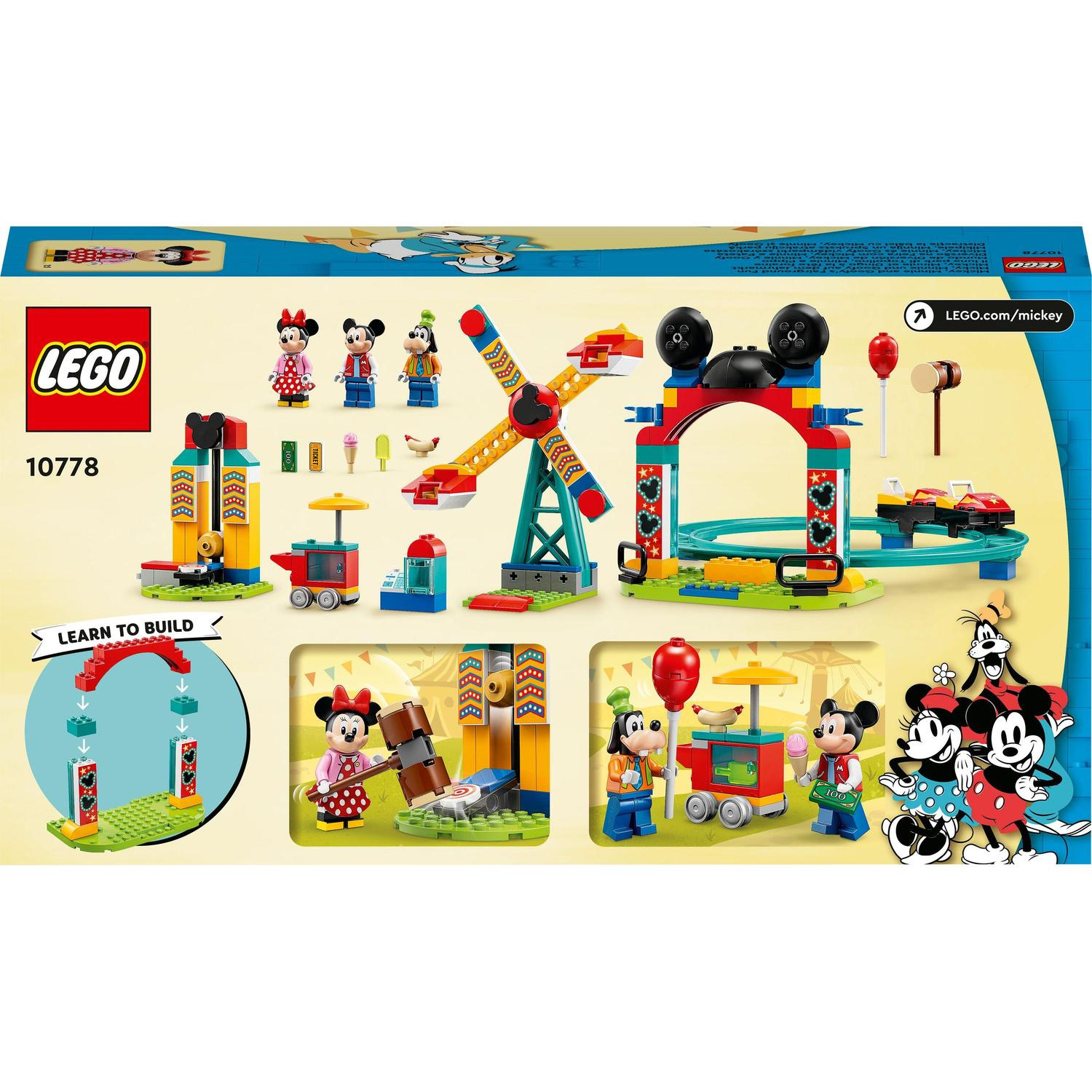 LEGO Disney 10778 Mickey, Minnie a Goofy na pouti - E-shop s hračkami ...