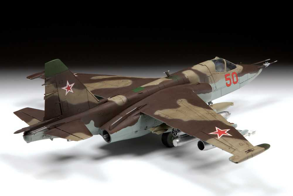 Zvezda Model Kit letadlo 4807 - Sukhoi SU-25 "Frogfoot" (1:48)